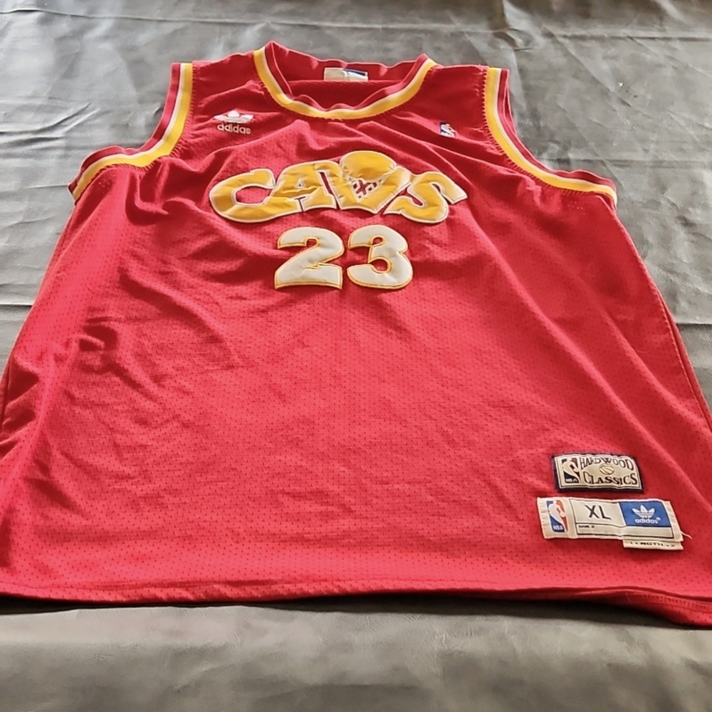 Vintage Lebron James Adidas Hardwood Classics Clevela… - Gem